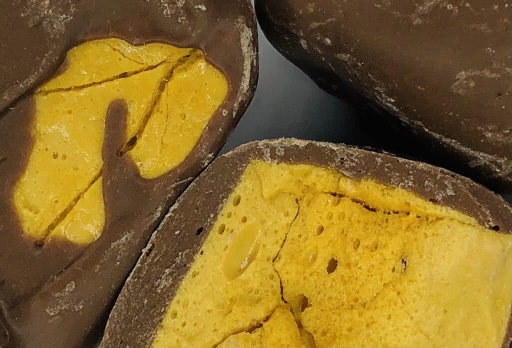 1 lb Chocolate Sponge Candy – NaperNuts & Sweets