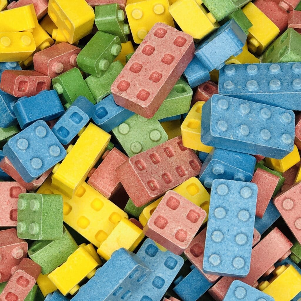 1/2 lb Candy Blocks – NaperNuts & Sweets