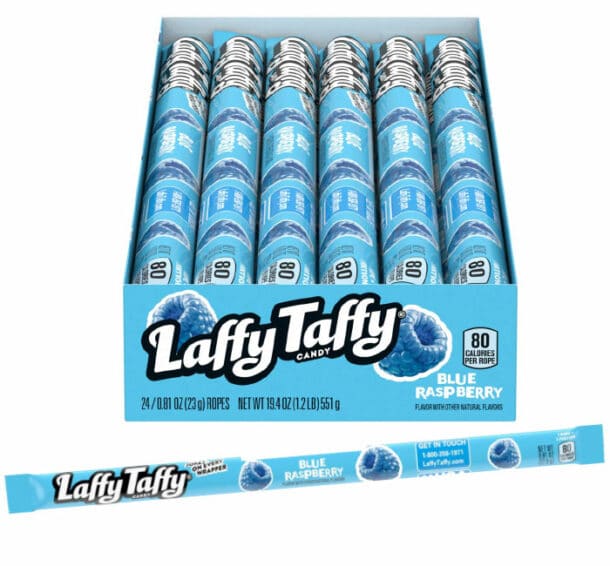 Laffy Taffy Blue Raspberry Rope – NaperNuts & Sweets